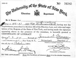 Pass a Literacy Test to Vote? - Intellectual Takeout